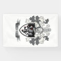 Powell Family Crest Coat of Arms Banner | Zazzle