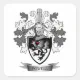 Powell Family Crest Coat of Arms Square Sticker | Zazzle