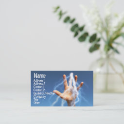 Power! Business Cards | Zazzle