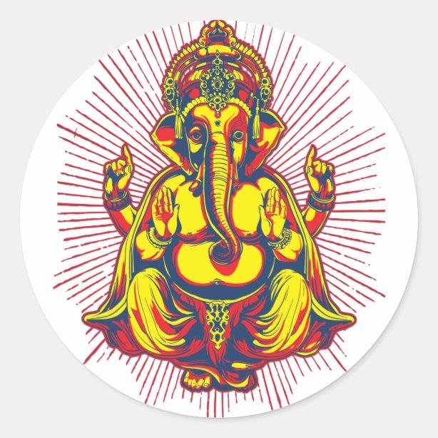 Ganesha Stickers - 100% Satisfaction Guaranteed | Zazzle
