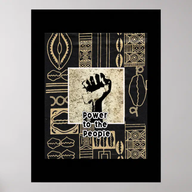 Power to the People Poster | Zazzle