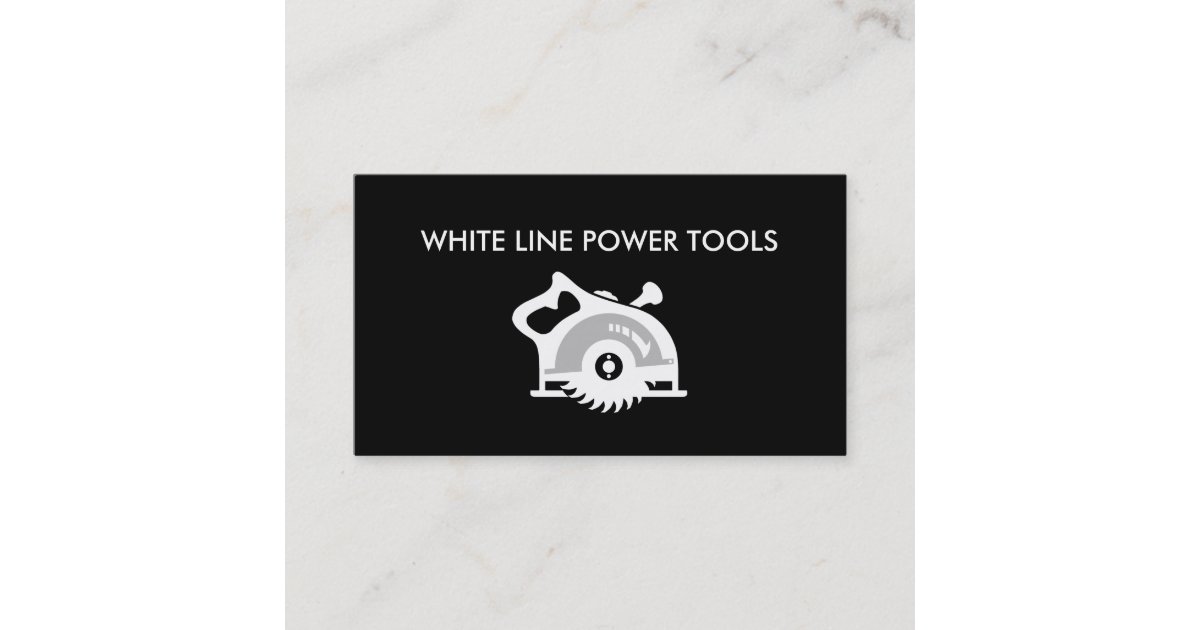 Power Tools Business Cards | Zazzle