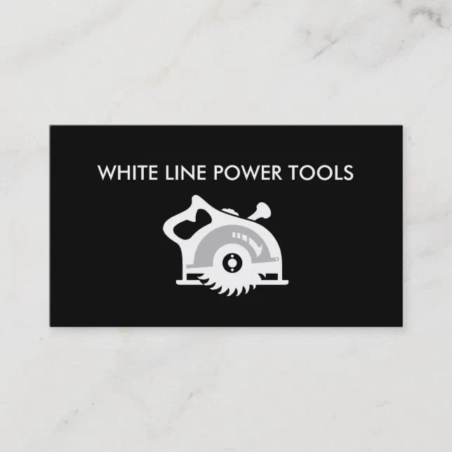 Power Tools Business Cards | Zazzle