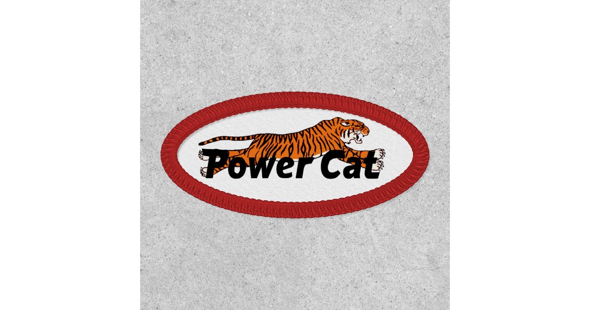 Powercat Logo Patch | Zazzle