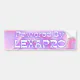 Powered By Lexapro - Funny Car Meme Bumper Sticker | Zazzle
