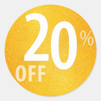 20 Percent Off Stickers | Zazzle