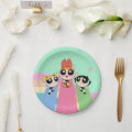 Powerpuff Girls Fly High Paper Plates | Zazzle