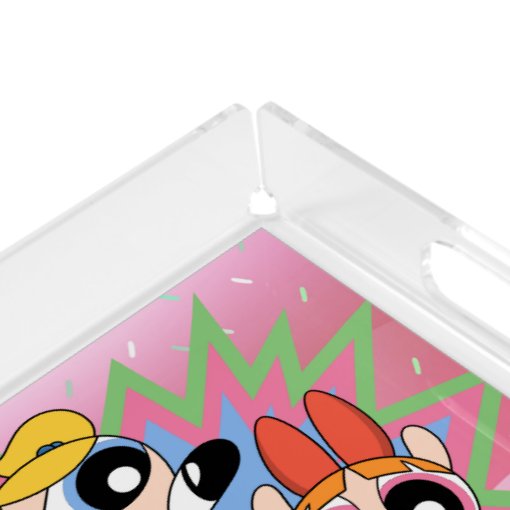 Powerpuff Girls Powfactor Acrylic Tray | Zazzle