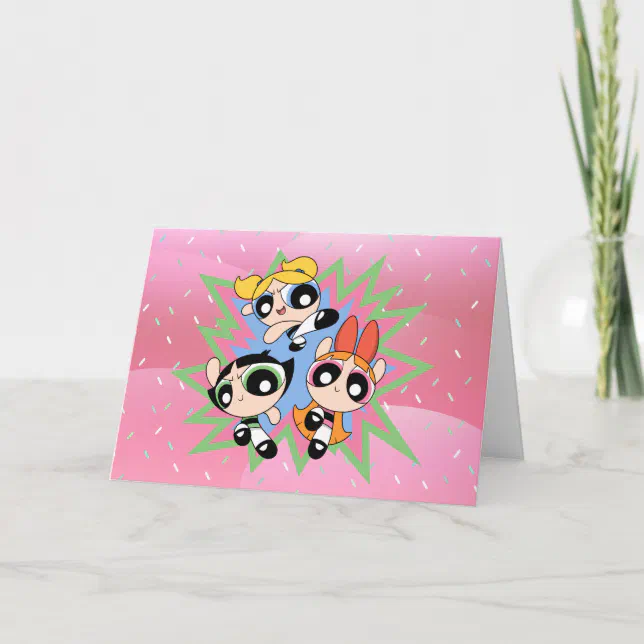 Powerpuff Girls Powfactor Card | Zazzle