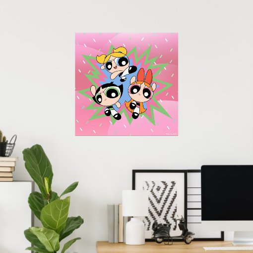 Powerpuff Girls Powfactor Poster | Zazzle
