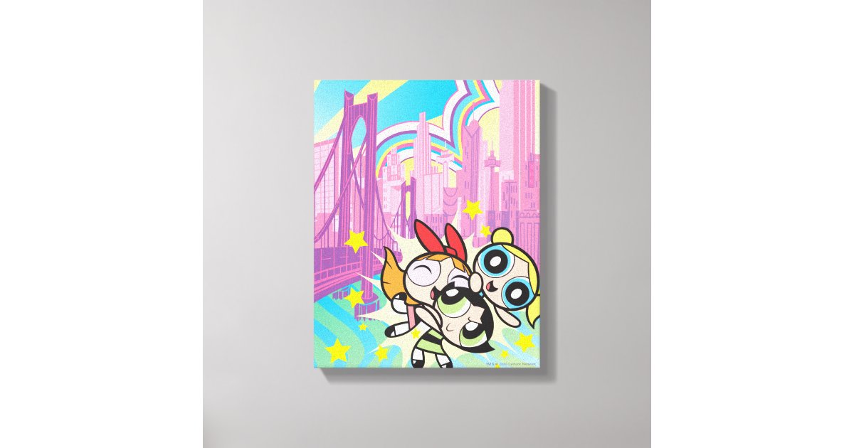 Powerpuff Girls Rule Canvas Print | Zazzle