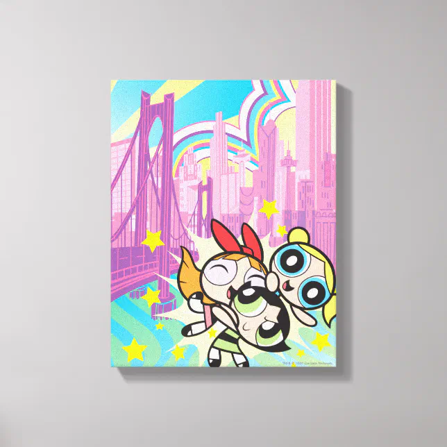 Powerpuff Girls Rule Canvas Print | Zazzle