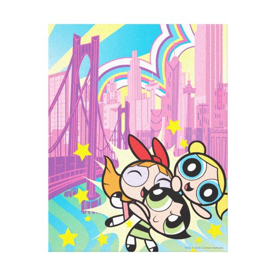 Powerpuff Girls Rule Canvas Print | Zazzle.com