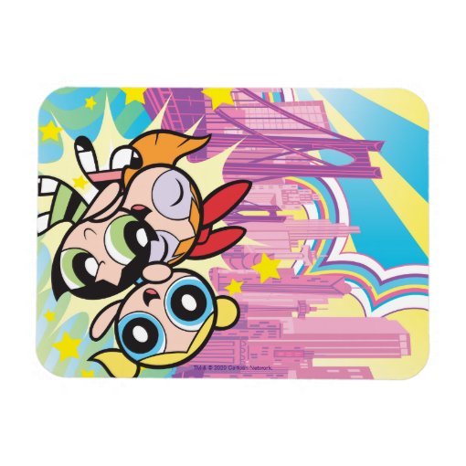 Powerpuff Girls Rule Magnet | Zazzle