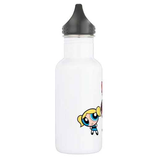 Powerpuff Girls Super Fierce Stainless Steel Water Bottle | Zazzle