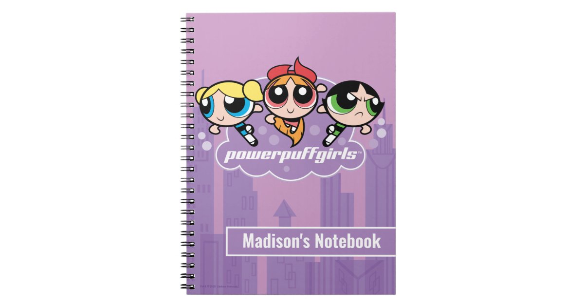 Powerpuff Girls Team Logo Notebook | Zazzle