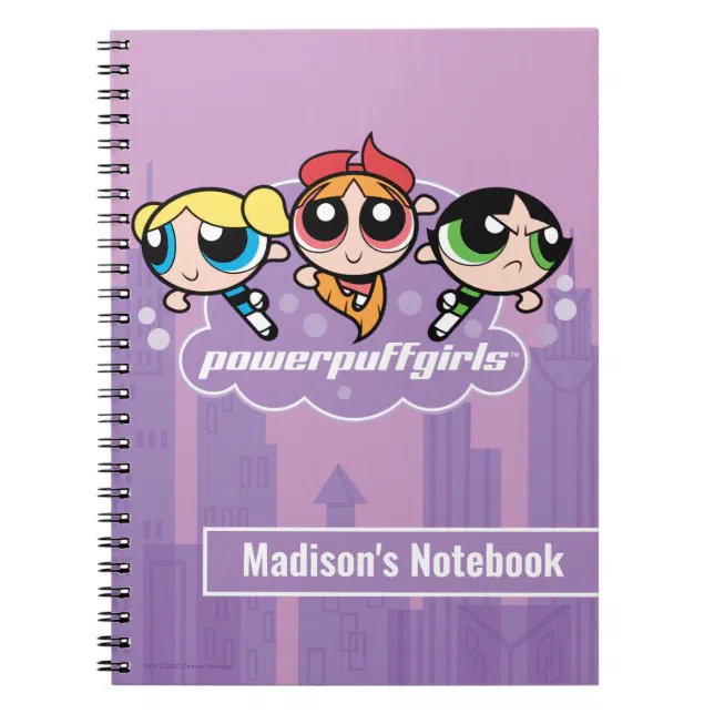Powerpuff Girls Team Logo Notebook | Zazzle