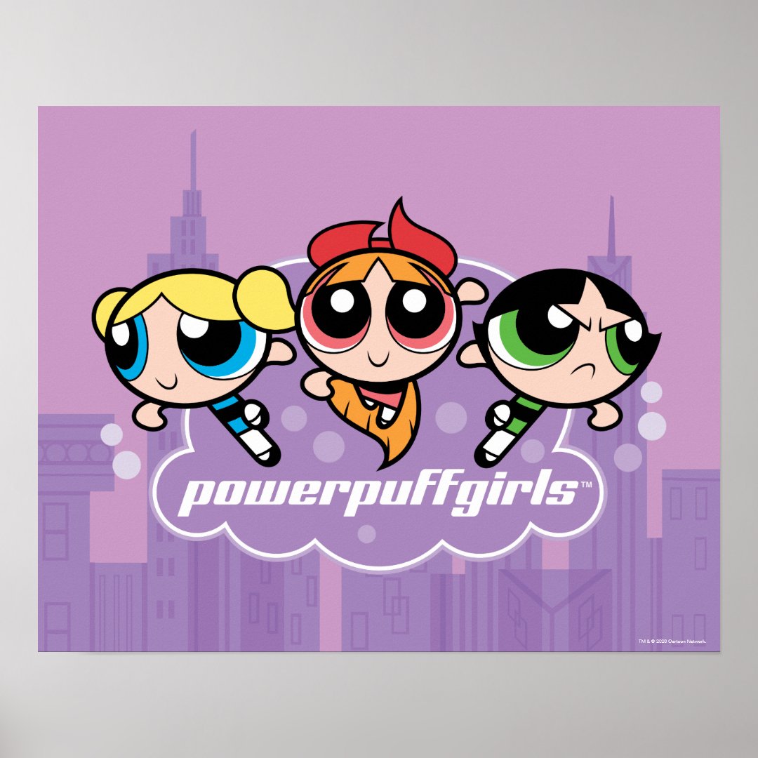 Powerpuff Girls Team Logo Poster | Zazzle