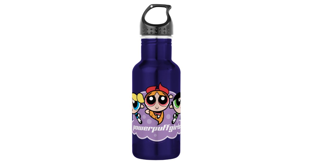 Powerpuff Girls Team Logo Stainless Steel Water Bottle | Zazzle