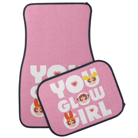 Powerpuff Girls: You Glow Girl Car Floor Mat | Zazzle.com