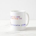 PowerShell Coffee script mug | Zazzle
