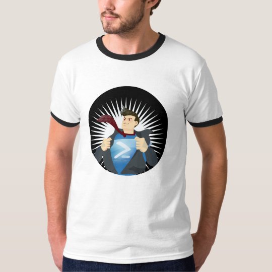 PowerShell SuperHero TShirt | Zazzle.com