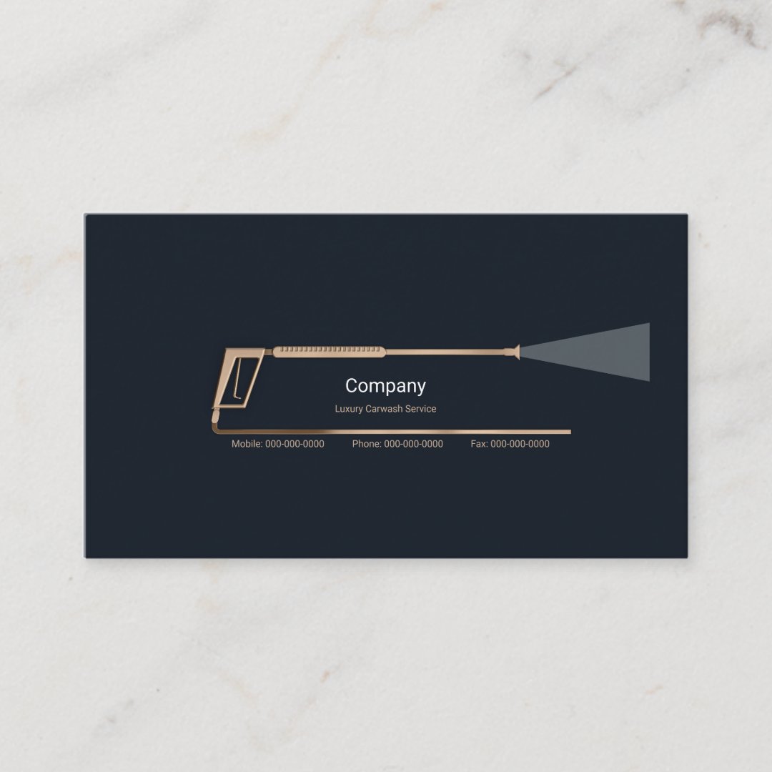 Powerwashing Business Card | Zazzle