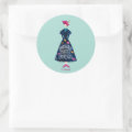 Practically Perfect in Every Way Classic Round Sticker | Zazzle