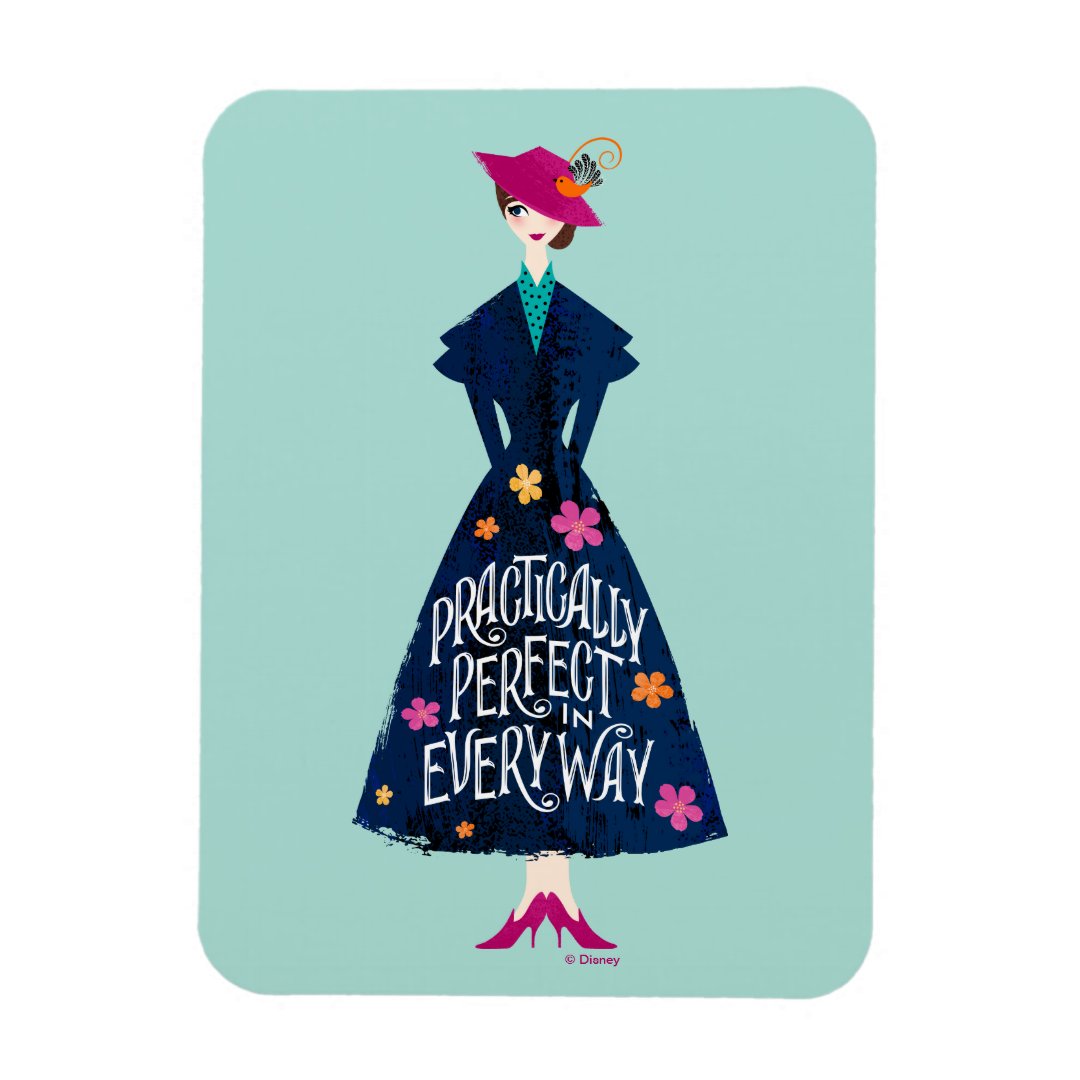Practically Perfect in Every Way Magnet | Zazzle