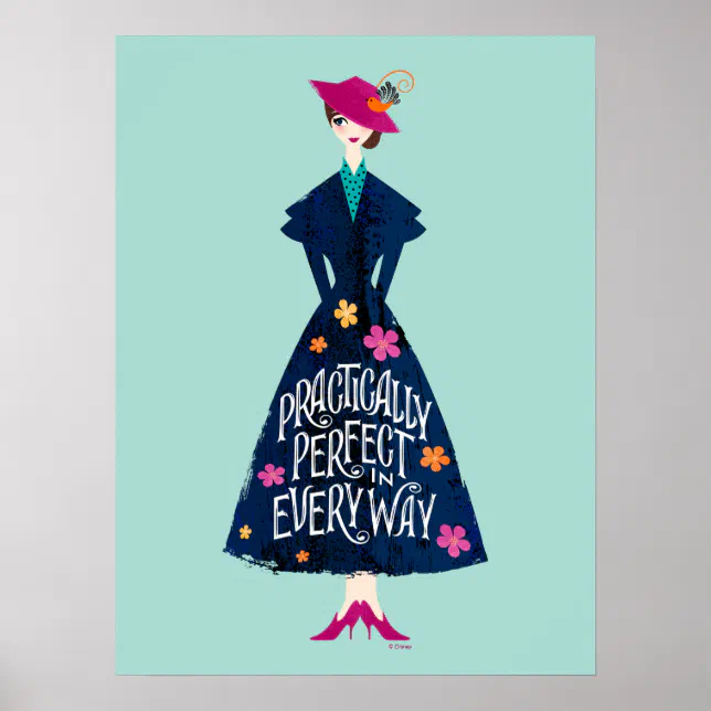 Practically Perfect in Every Way Poster | Zazzle