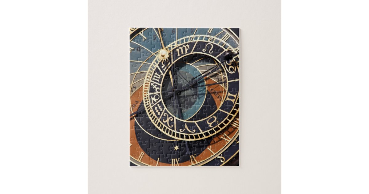 Prague Astronomical Clock Jigsaw Puzzle | Zazzle