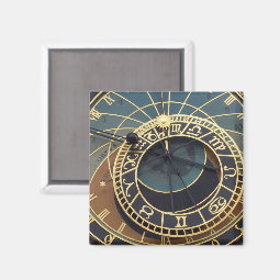 Prague Astronomical Clock Magnet | Zazzle