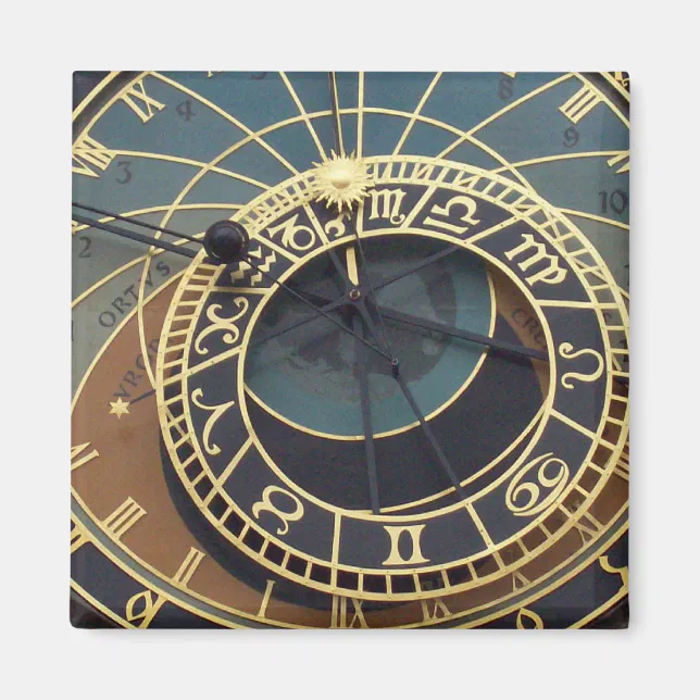 Prague Astronomical Clock Magnet | Zazzle