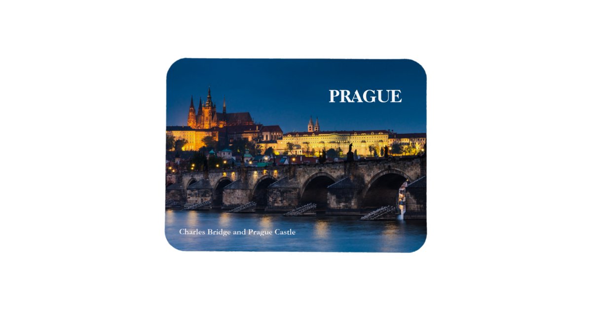 Prague Castle Magnet | Zazzle