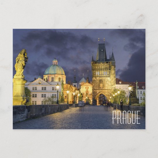 PRAGUE CZECH REPUBLIC beautiful town square Postcard | Zazzle.com