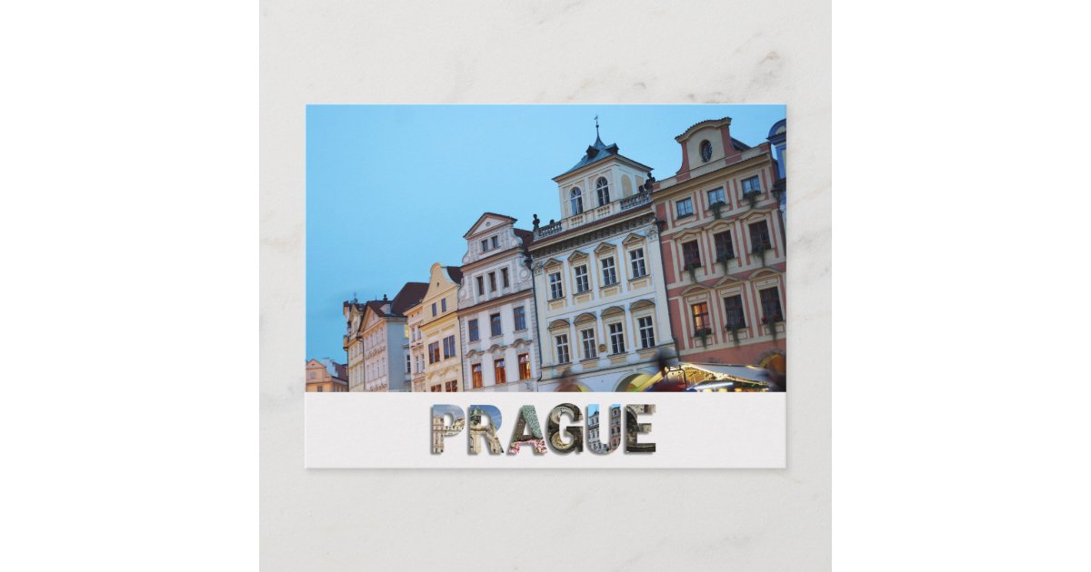 Prague Czech Republic City Travel Photo Postcard | Zazzle