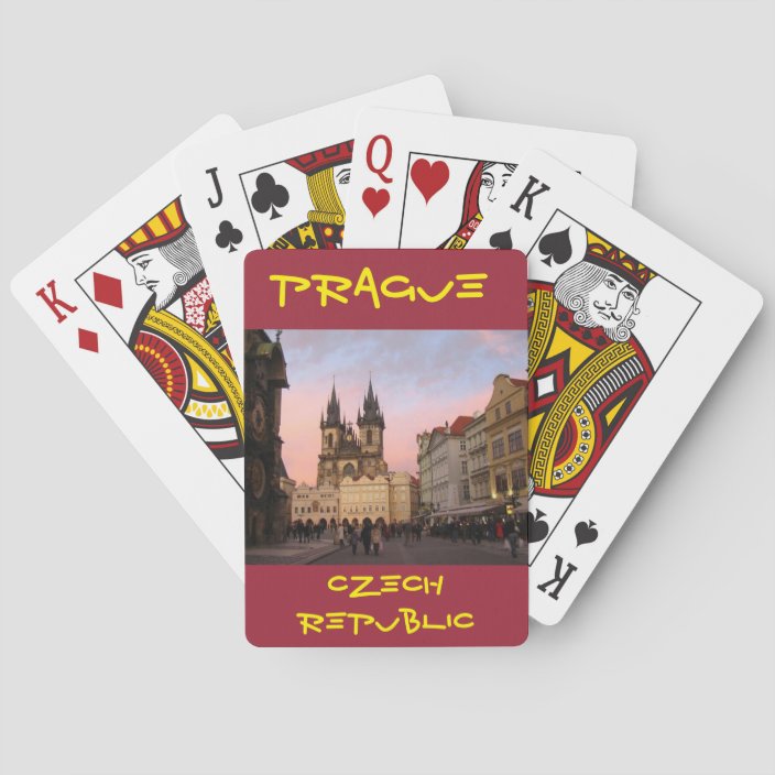 Prague Czech Republic Playing Cards | Zazzle.com