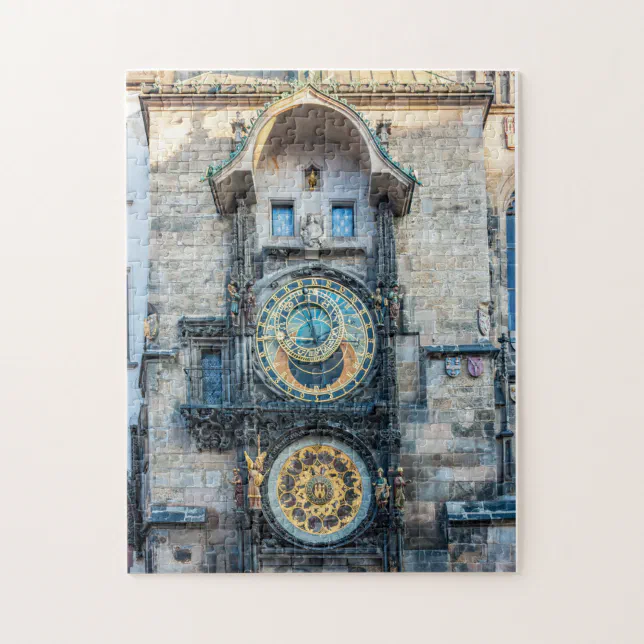 Prague old Astronomical Clock - Czech Republic Jigsaw Puzzle | Zazzle