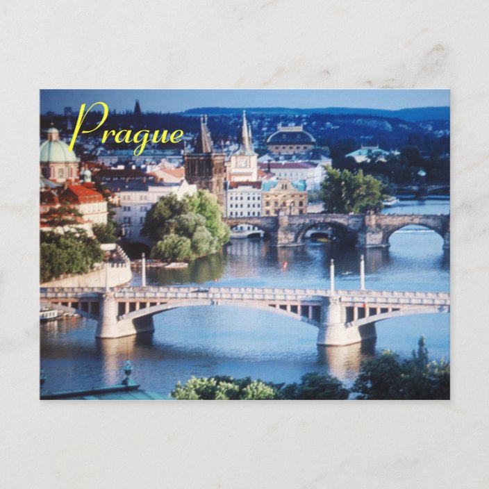 Prague postcard | Zazzle.com
