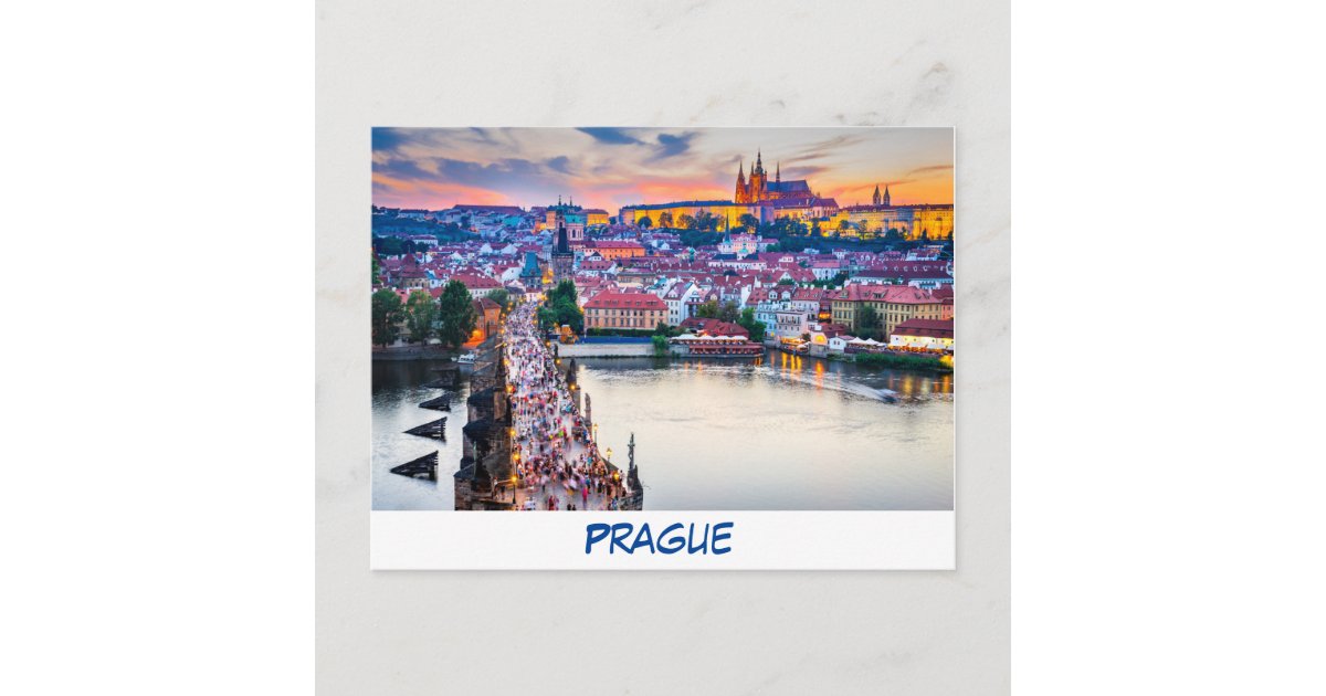 Prague Postcard | Zazzle