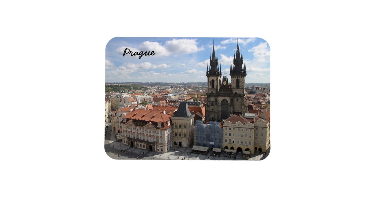 Prague Premium Magnet | Zazzle