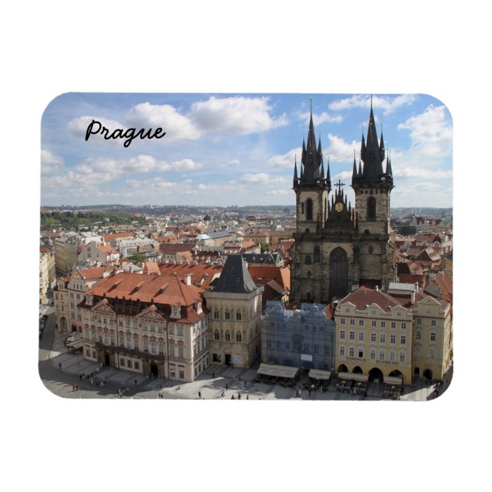 Prague Premium Magnet | Zazzle.com
