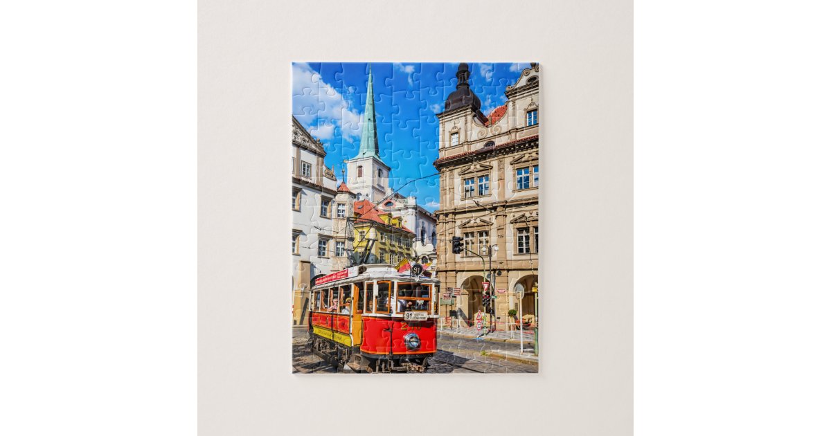 Prague puzzle, Czech Republic Jigsaw Puzzle | Zazzle