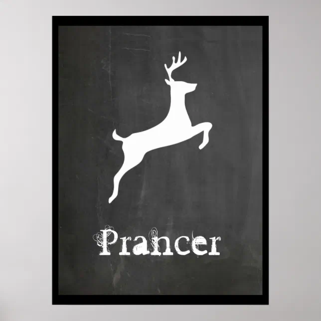 Prancer Poster | Zazzle