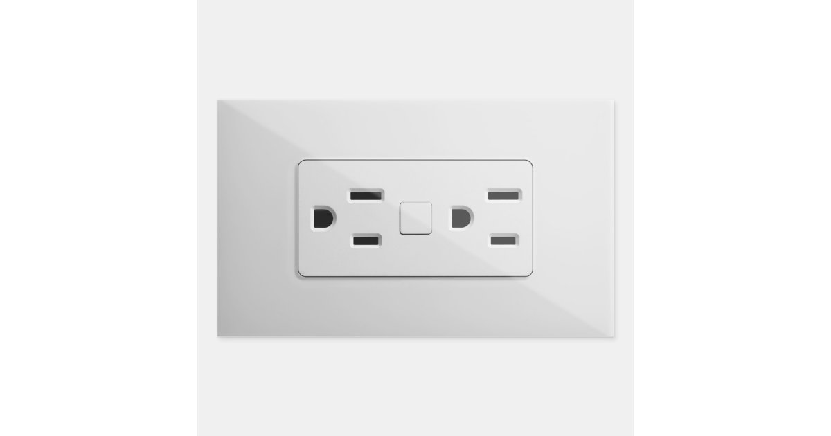 Prank Electrical Outlet Sticker Funny April Fools | Zazzle