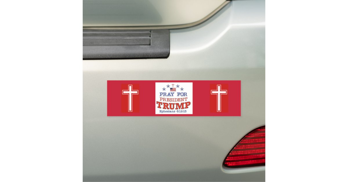 PRAY FOR TRUMP Car Magnet | Zazzle