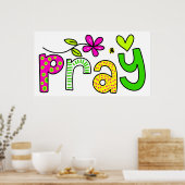 Pray Poster | Zazzle