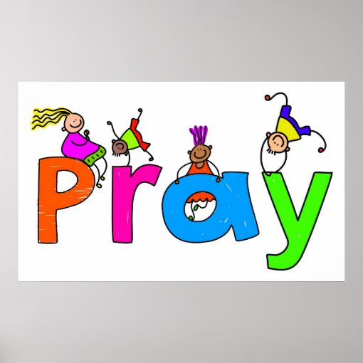 Pray Poster | Zazzle