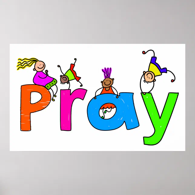 Pray Poster | Zazzle