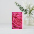 Prayer Cards | Deep Pink Rose | Zazzle